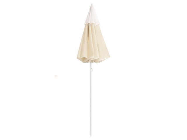 Click here for vidaXL Outdoor Parasol with Steel Pole Sand 70.9 prices