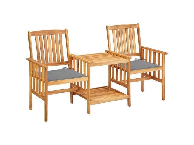 Click here for vidaXL Patio Dining Set 7 Piece Outdoor Table and... prices