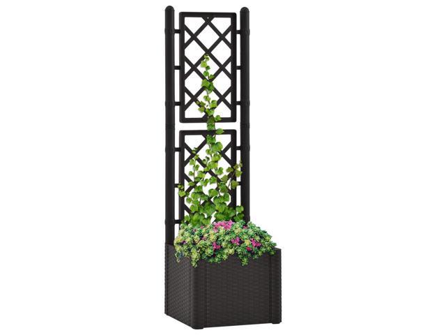 Click here for vidaXL Garden Raised Bed with Trellis and Self Wat... prices