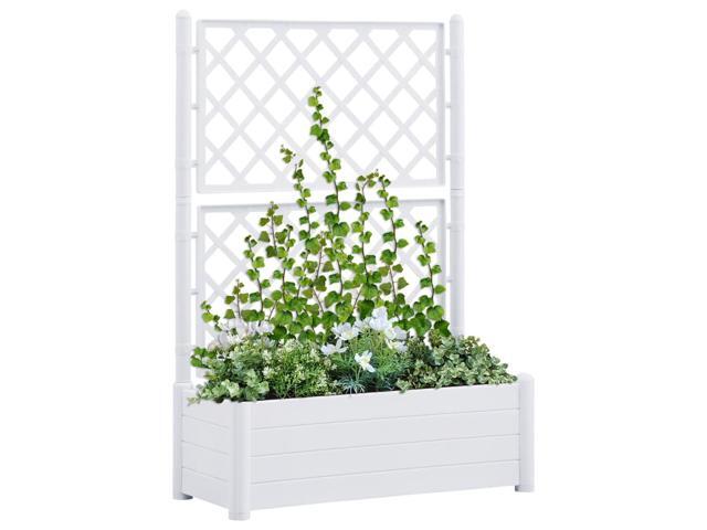 Click here for vidaXL Garden Planter with Trellis 39.4x16.9x55.9... prices