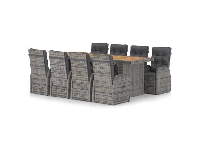 Click here for vidaXL Patio Dining Set Outdoor Table and Chair Se... prices