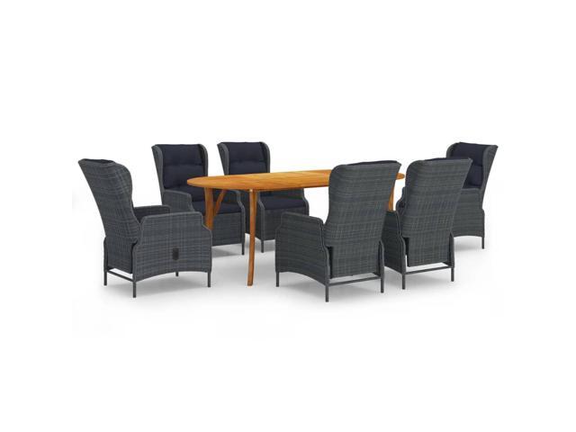 Click here for vidaXL Patio Dining Set Outdoor Dining Set Table a... prices