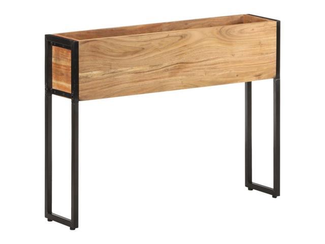 Click here for Planter 35.4x7.9x26.8 Solid Acacia Wood - Brown prices