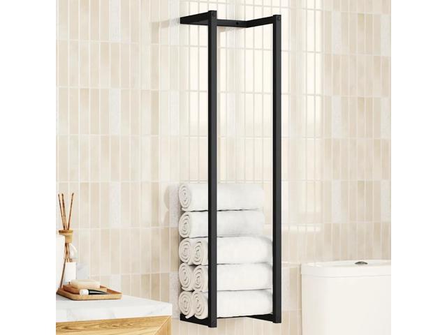 Click here for vidaXL Towel Rack Wall Mounted Bath Towel Storage... prices