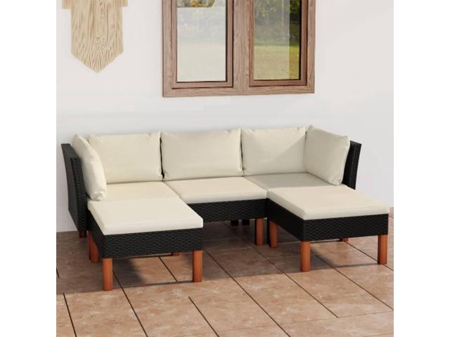 Click here for vidaXL Patio Lounge Set 8 Piece Sectional Sofa Cou... prices