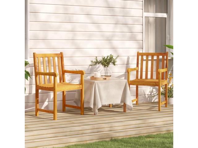 Click here for vidaXL Patio Chairs 2 Pcs Patio Dining Chair with... prices
