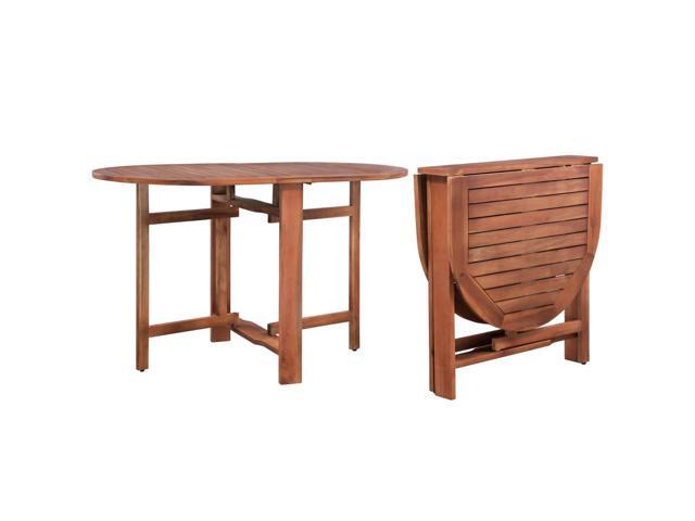 Click here for vidaXL Solid Acacia Wood Patio Table 47.2 Garden D... prices