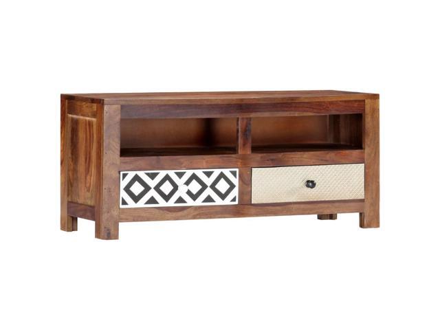 Click here for vidaXL TV Cabinet Brown Solid Acacia wood 35.4 x 1... prices