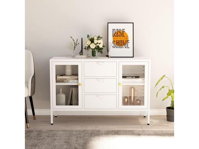 Click here for vidaXL Sideboard Side Table with Adjustable Shelf... prices