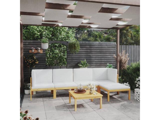 Click here for vidaXL Patio Lounge Set 6 Piece Sofa with Cushions... prices