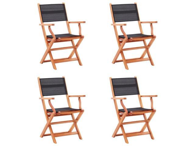 Click here for vidaXL Patio Folding Chairs 4 Pcs Garden Chair Sol... prices