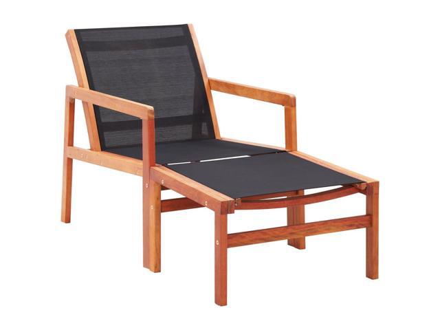 Click here for vidaXL Patio Chair Lounge Chair with Footrest Soli... prices