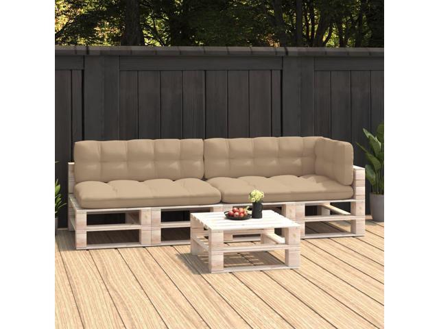 Click here for vidaXL Chair Cushion 5 Pcs Outdoor Pallet Seat Cus... prices