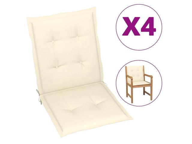 Click here for vidaXL Chair Cushion 4 Pcs Outdoor Patio Chair Cus... prices