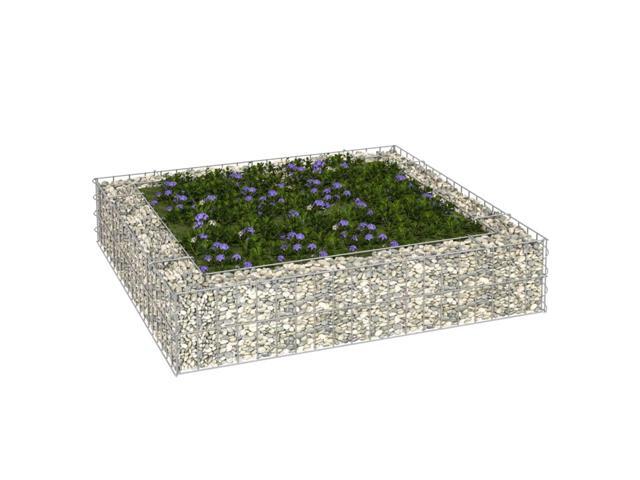 Click here for vidaXL Garden Raised Bed Anthracite 94.5 Galvanize... prices