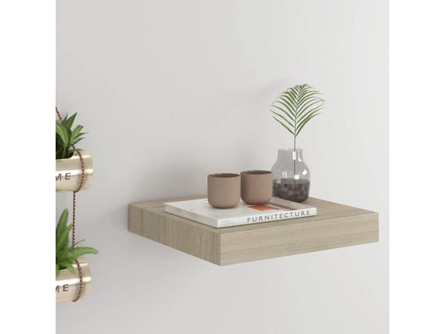 Click here for vidaXL Floating Wall Shelf Oak 9.1x9.3x1.5 MDF prices