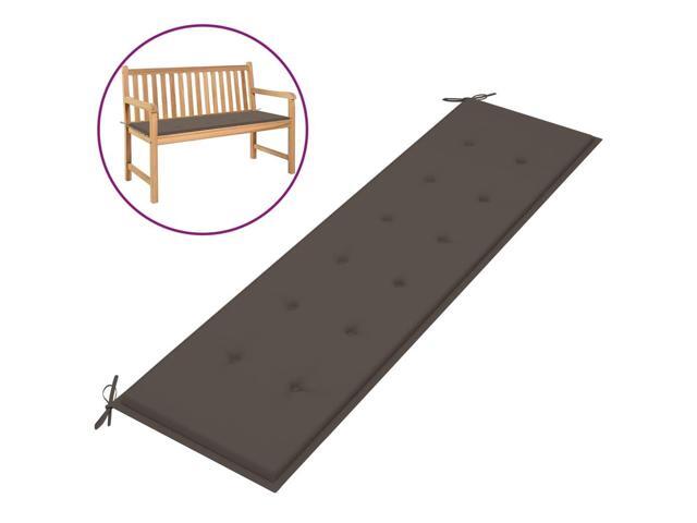 Click here for vidaXL Garden Bench Cushion Taupe 180x50x4 cm Oxfo... prices