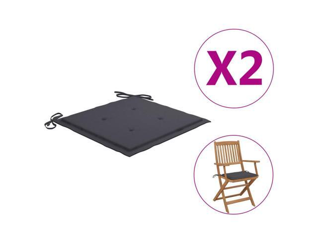 Click here for vidaXL Garden Chair Cushions 2 pcs Anthracite 40x4... prices