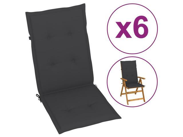 Click here for vidaXL Chair Cushion 6 Pcs Garden High Back Chair... prices