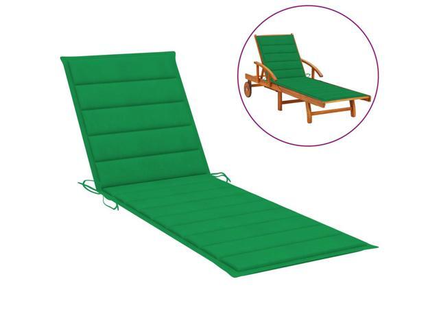 Click here for vidaXL Sun Lounger Cushion Green 78.7 Fabric Outdo... prices