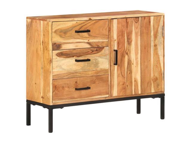 Click here for vidaXL Solid Acacia Wood Sideboard Wooden Dressoir... prices