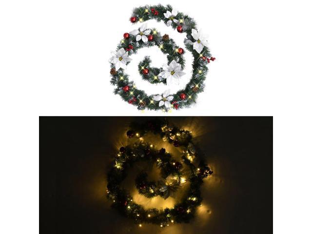 Click here for vidaXL Christmas Tree with LEDs & Pine Cones Green... prices