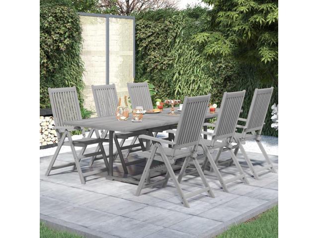 Click here for vidaXL Patio Dining Set Outdoor Table and Chair Se... prices