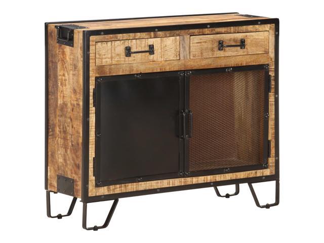 Click here for vidaXL Solid Rough Mango Wood Sideboard Side Cabin... prices