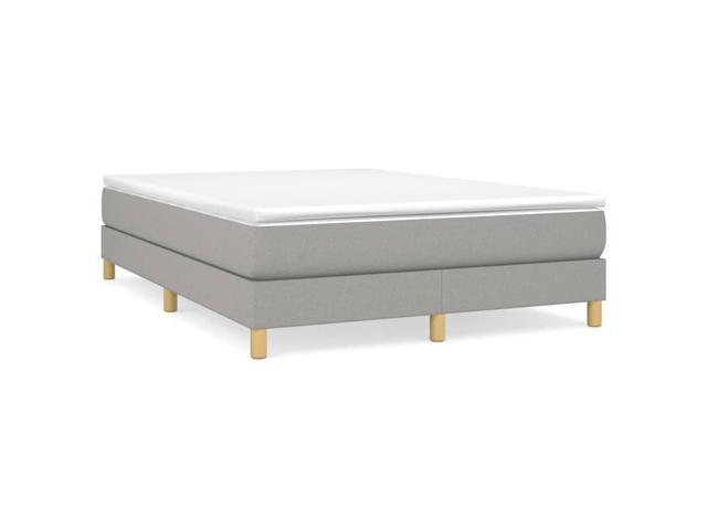 Click here for vidaXL Bed Frame Platform Bed for Bedroom Light Gr... prices