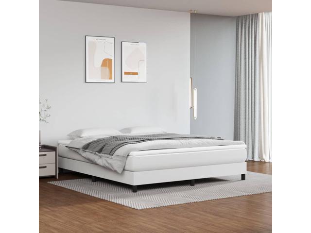 Click here for vidaXL Bed Frame Platform Bed for Bedroom White 76... prices