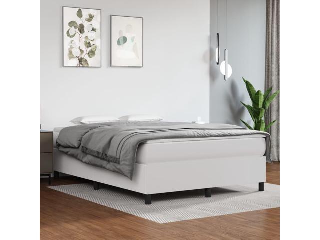 Click here for vidaXL Bed Frame White prices