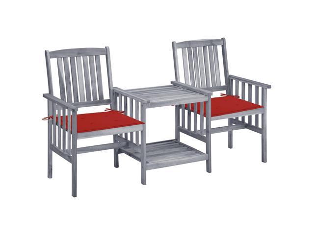 Click here for vidaXL Patio Chair Outdoor Chair with Tea Table an... prices