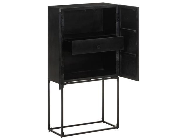 Click here for vidaXL Sideboard Kitchen Storage Cabinet Black Sol... prices