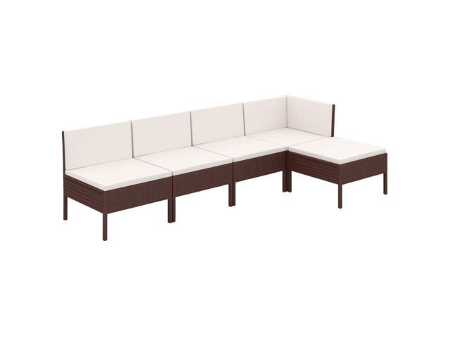 Click here for vidaXL Patio Lounge Set Outdoor Sectional Sofa Set... prices