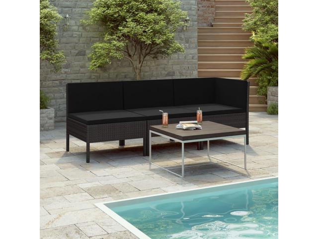 Click here for vidaXL Patio Dining Set 9 Piece Outdoor Table and... prices