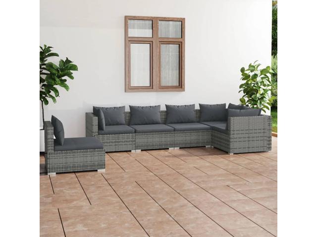 Click here for vidaXL Patio Lounge Set Outdoor Sectional Sofa Set... prices