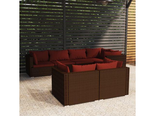Click here for vidaXL Patio Lounge Set Outdoor Sectional Sofa Set... prices