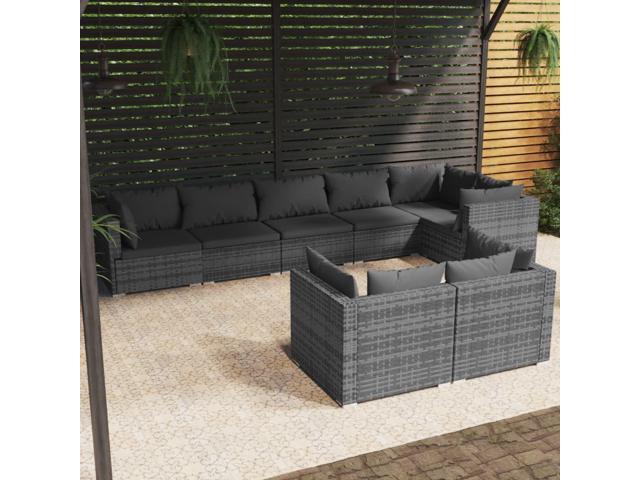 Click here for vidaXL Patio Lounge Set Outdoor Sectional Sofa Set... prices