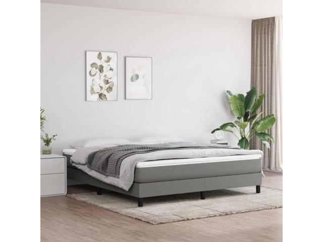 Click here for vidaXL Bed Frame Upholstered Bedroom Furniture Dar... prices