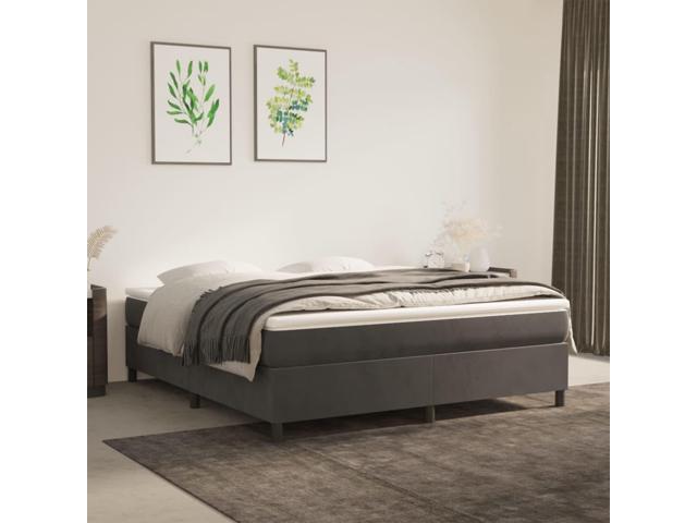 Click here for vidaXL Bed Frame Upholstered Bedroom Furniture Dar... prices