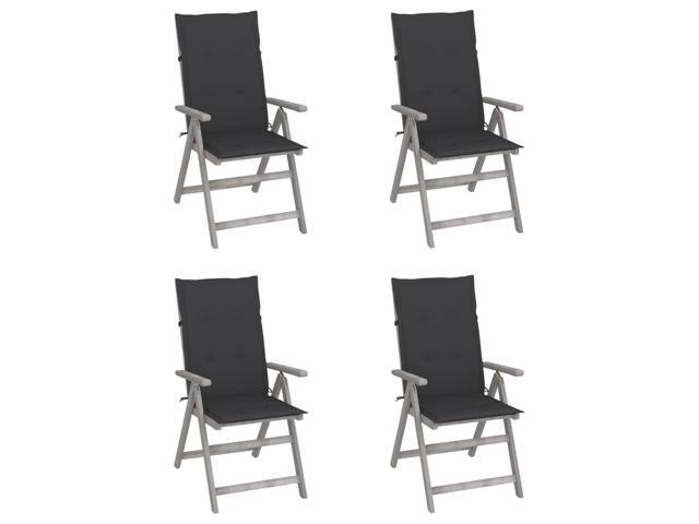 Click here for vidaXL Outdoor Recliner Chairs 4 Pcs Patio Chair w... prices