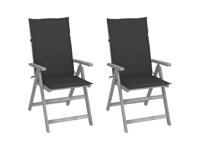 Click here for vidaXL Outdoor Recliner Chairs 2 Pcs Patio Chair w... prices