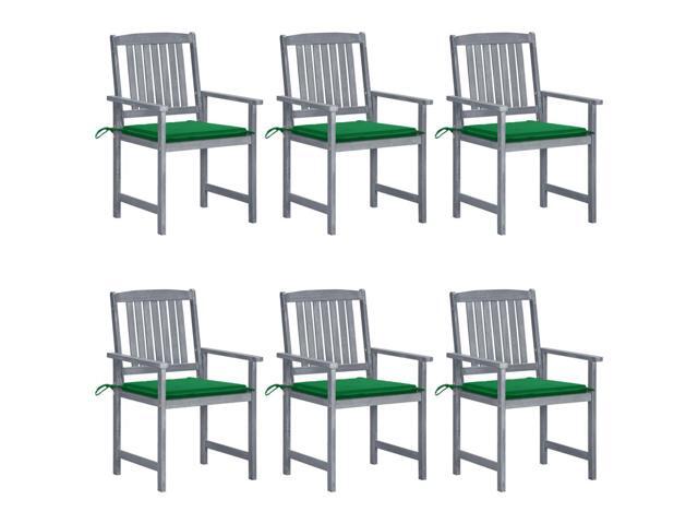 Click here for vidaXL Patio Chairs 6 Pcs Outdoor Chair with Cushi... prices