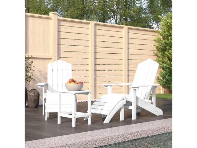 Click here for vidaXL Adirondack Chair Outdoor Chair with Footsto... prices
