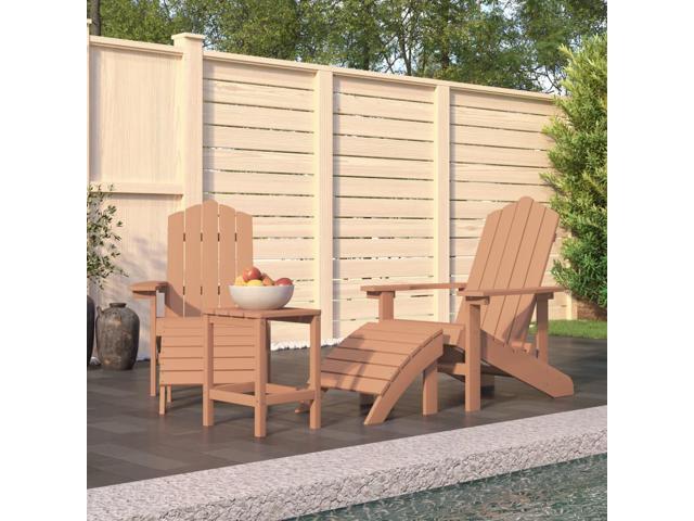 Click here for vidaXL Adirondack Chair Outdoor Chair with Footsto... prices