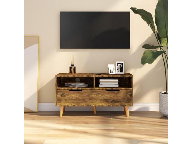 Click here for vidaXL TV Cabinet Smoked Oak 35.4x15.7x19.1 Engine... prices