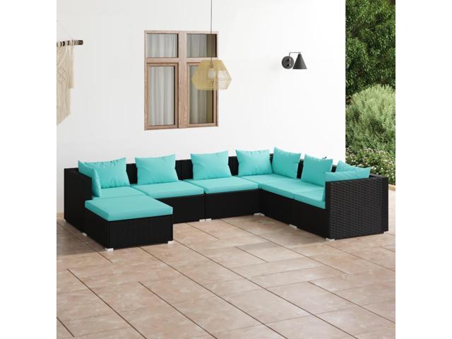 Click here for vidaXL Patio Lounge Set Outdoor Sectional Sofa Set... prices