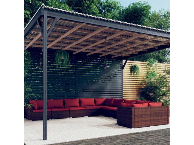 Click here for vidaXL Patio Lounge Set Outdoor Sectional Sofa Set... prices