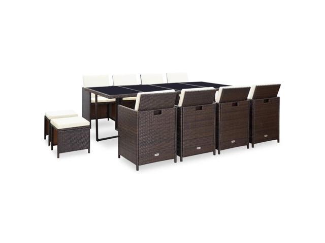 Click here for vidaXL Patio Furniture Set Outdoor Table and Chair... prices