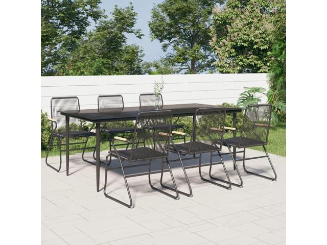 Click here for vidaXL Patio Dining Set 7 Piece Conversation Set w... prices